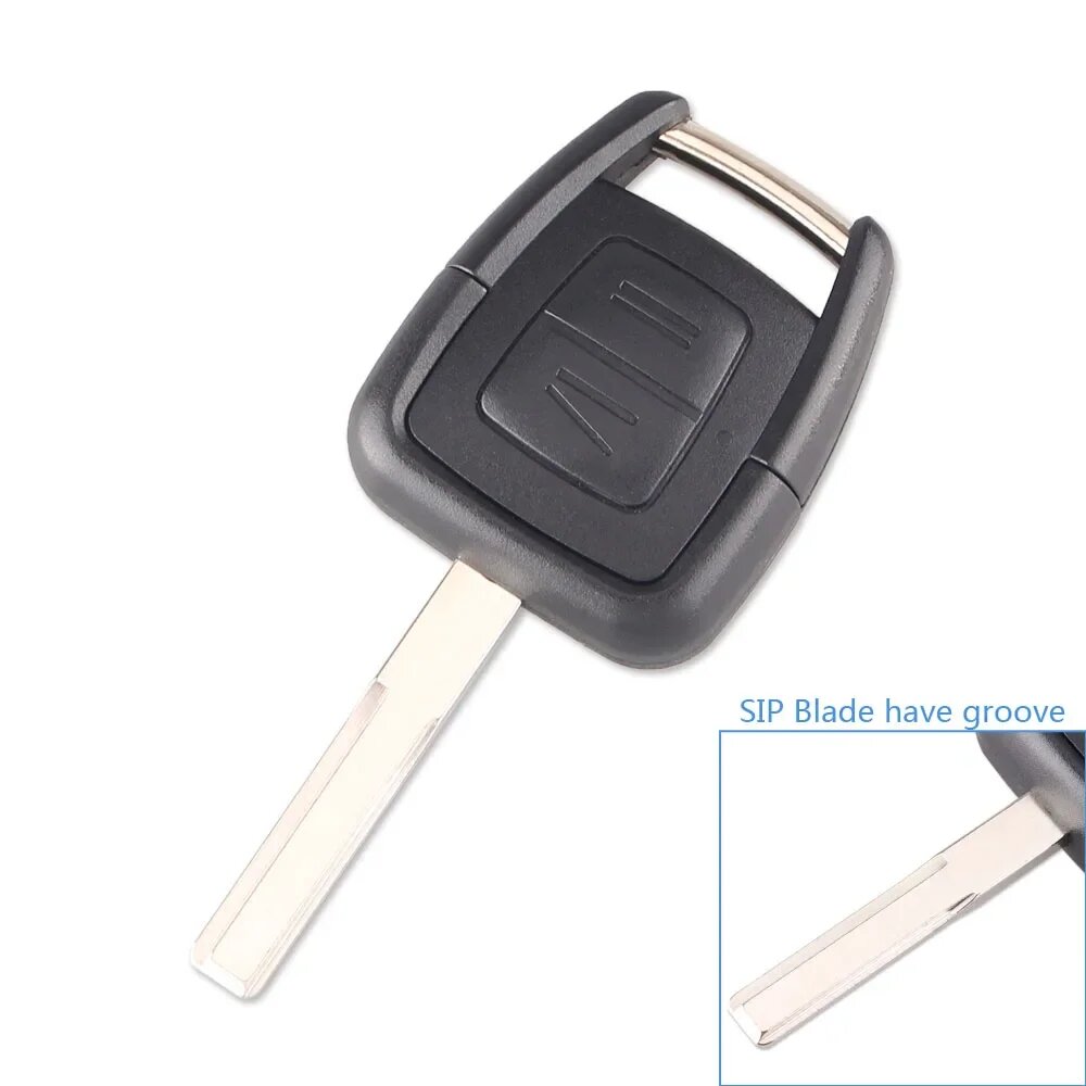 Корпус ключа Opel Vectra Astra Zafira, 2 кнопки, HU100 with groove