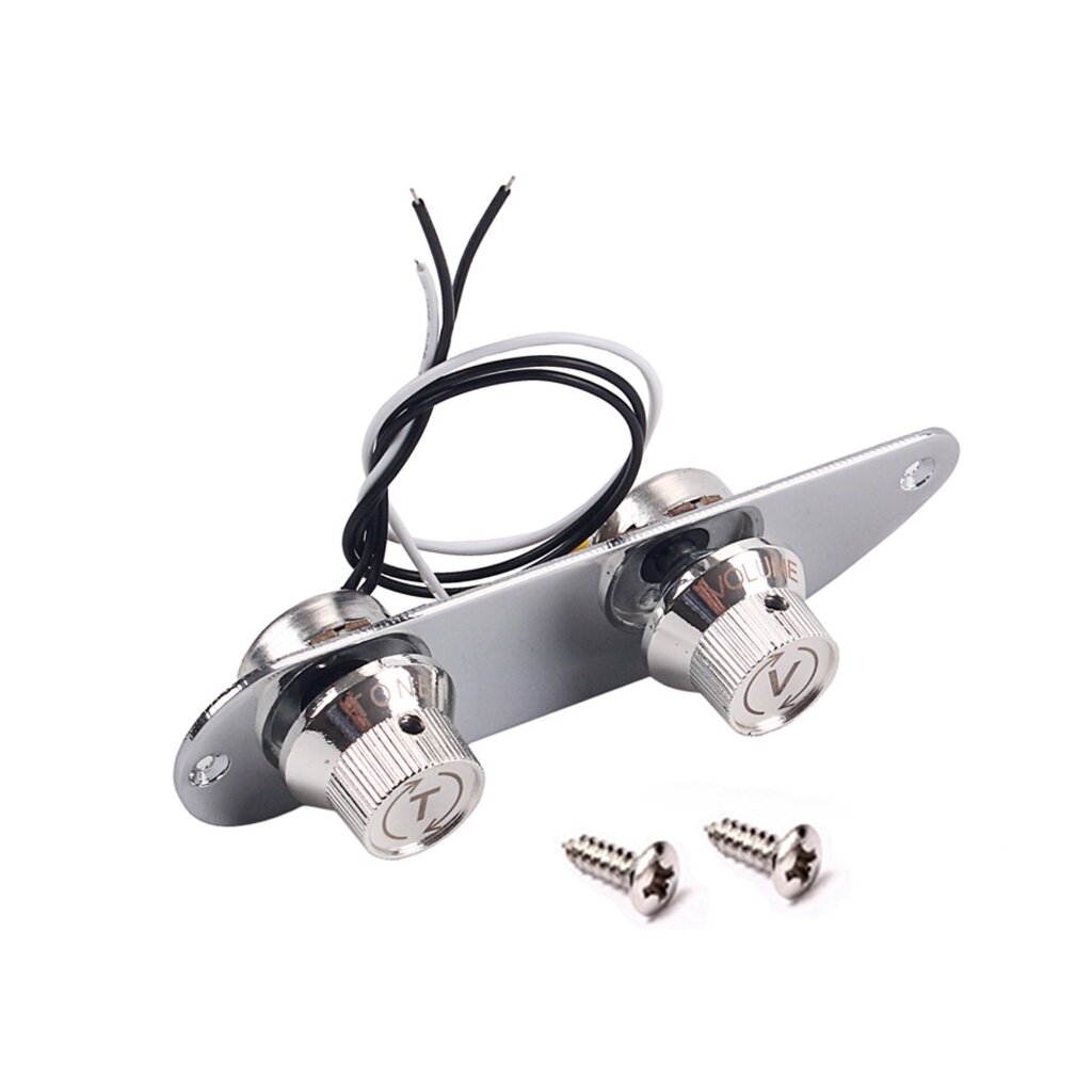 Пластина Управления 2-ходовой Гитарой, Предварительно Подключенная к Проводу Пластина Управления с 2-ходовыми Переключателями, Замена Деталей для Электрогитары