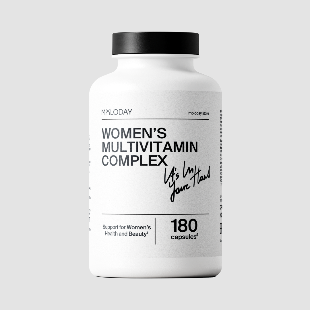 Мультивитамины MOLODAY для женщин, для красоты, антиоксидантные, БАД