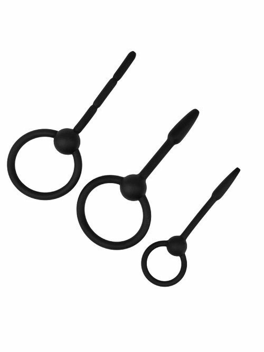 Уретральный стимулятор, Уретральный расширитель, 3 шт.