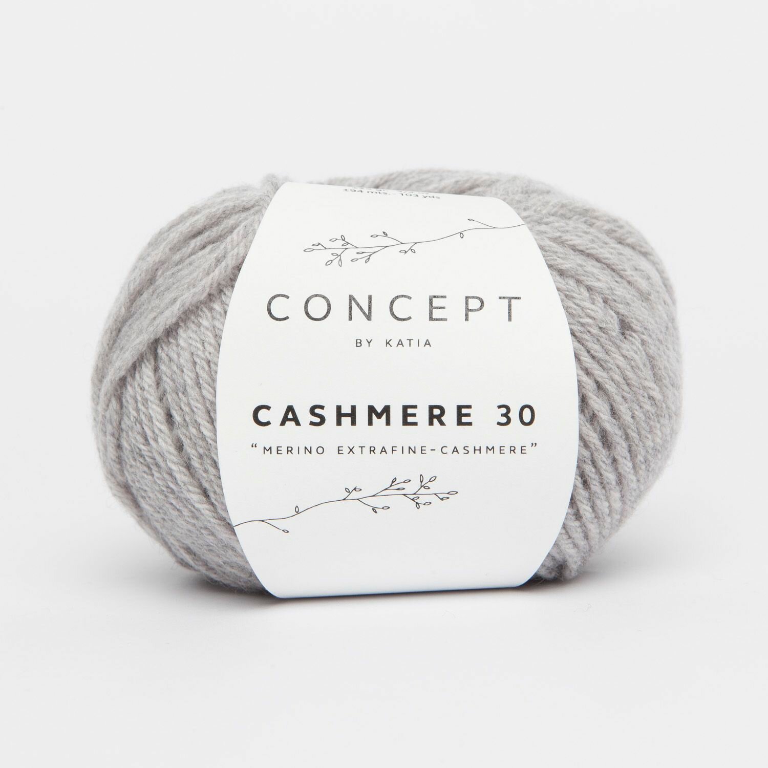 Пряжа для вязания Katia Cashmere 30 (203) 6 мотков по 25 г/94 м