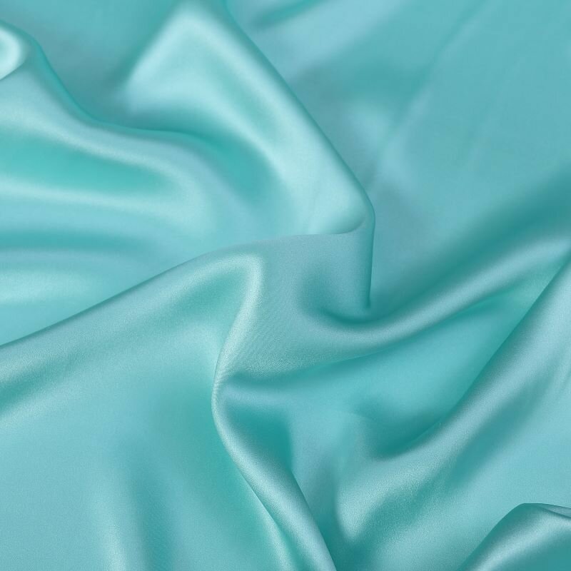 Простой креп-сатин 16/19 монме, ширина 114 см, 100% шелк тутового дерева, полный шелковый материал для оптовой одежды