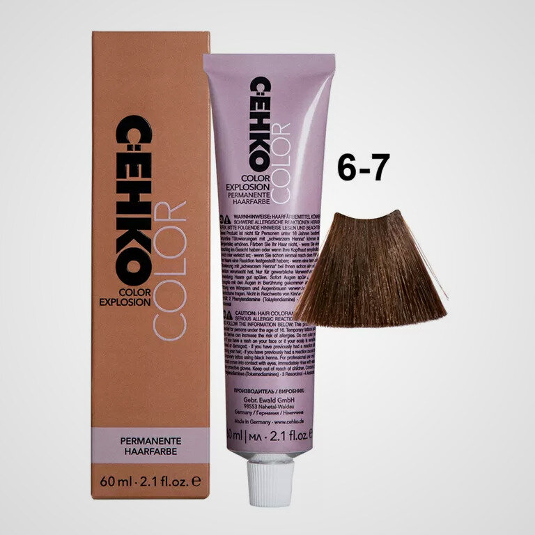Color Explosion Крем-краска для волос 6/7 60 мл C: EHKO Color Explosion Краска 60 мл
