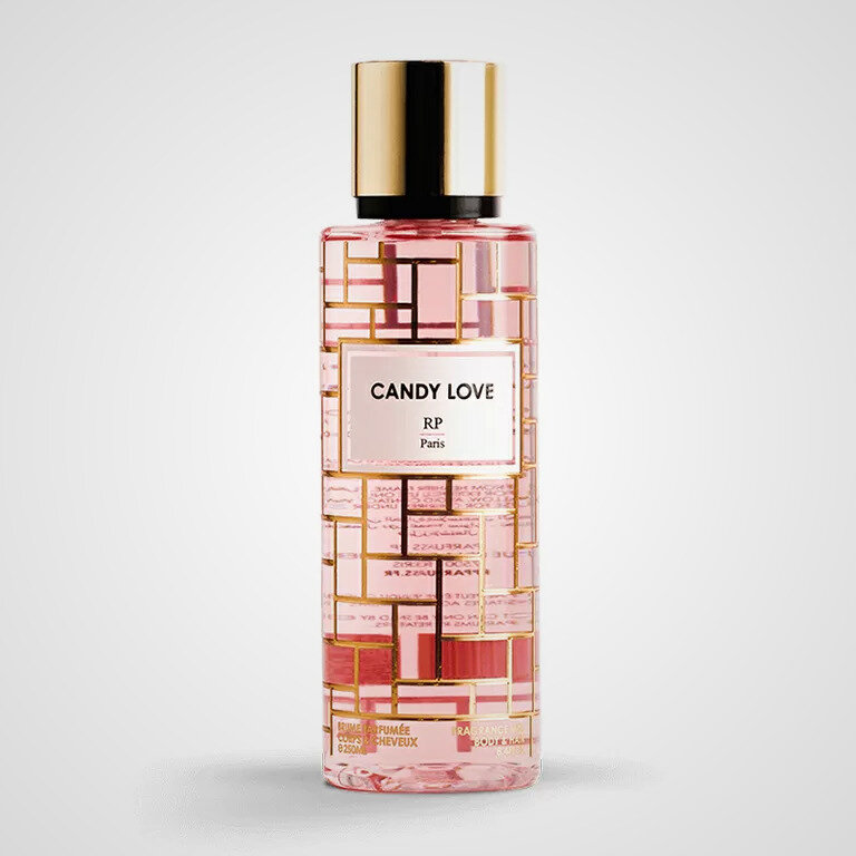 Спрей мист для тела парфюмированный "CANDY LOVE" 250 мл RP PARIS Body Mist CANDY LOVE Мист 250 мл