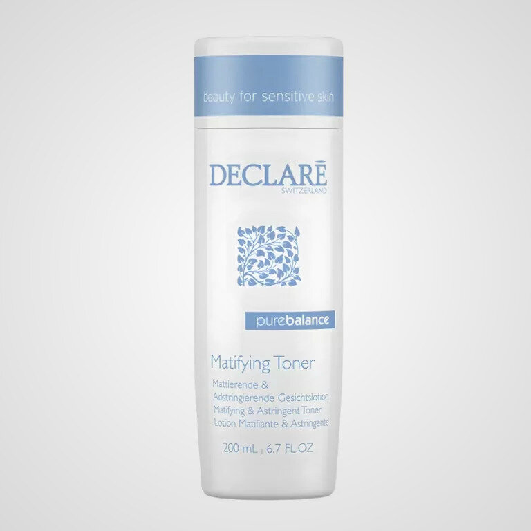 Матирующий, сужающий поры (астрингентный) тоник 200 мл DECLARE Matifying & Astringent Toner Тоник 200 мл