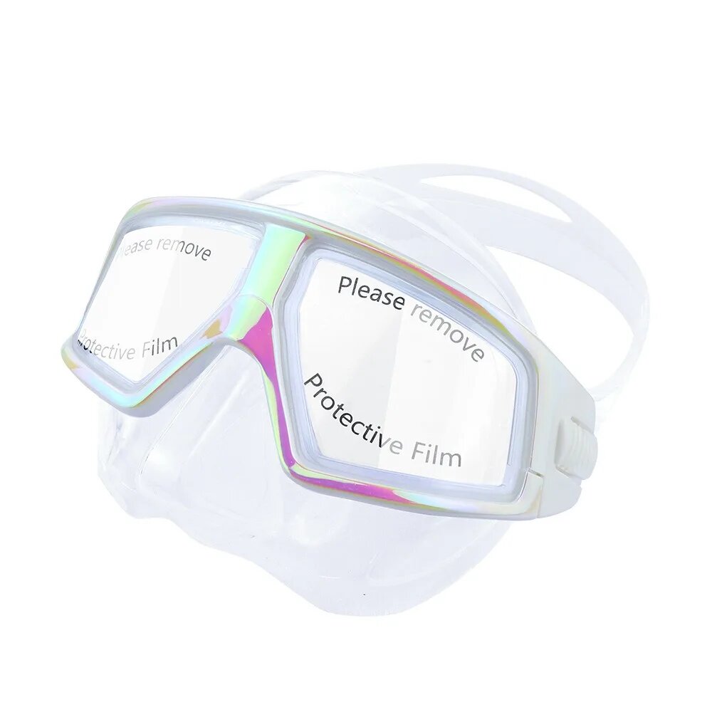 Профессиональная маска для дайвинга M210 Белый, M210-Vibrant Clear