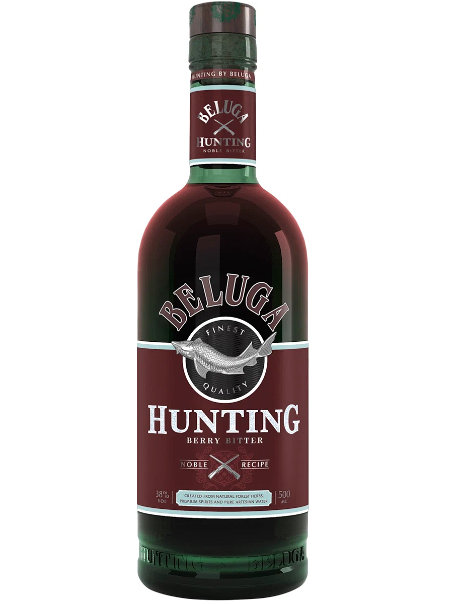 Ликер Beluga "Hunting Berry Bitter", ягодный, биттер, 0,5 л, 38%