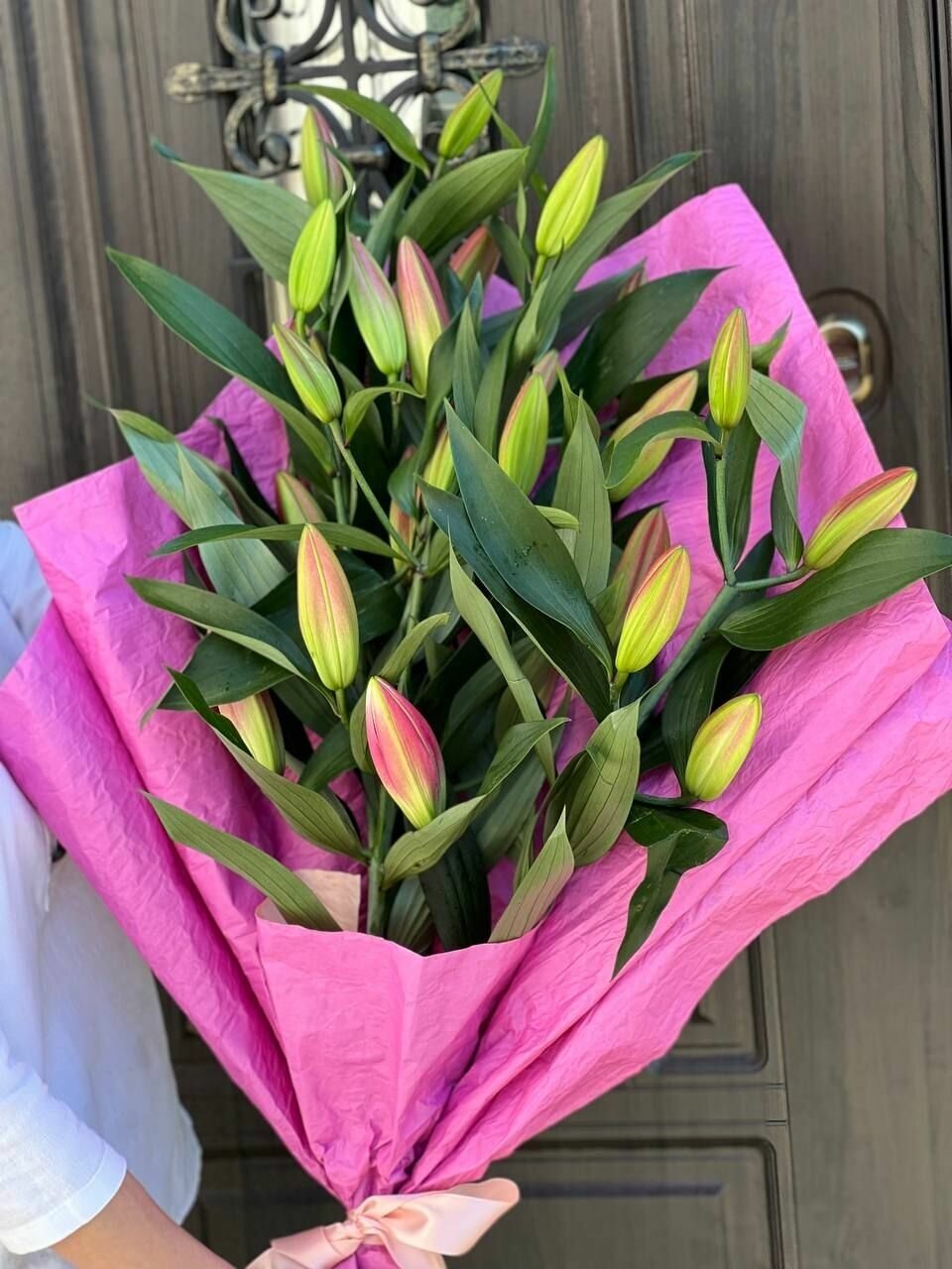 Лилия розовая 5шт