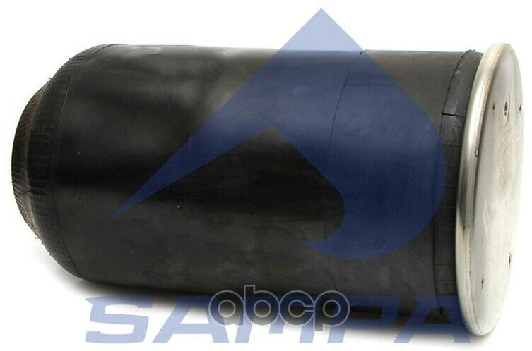 Пневмоподушка без стак. !4 отв. шп. M10. 1отв.-штуц. M14 Scania 113 SAMPA арт. SP554813