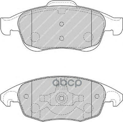 Комплект тормозных колодок, дисковый тормоз Ferodo арт. FDB1971