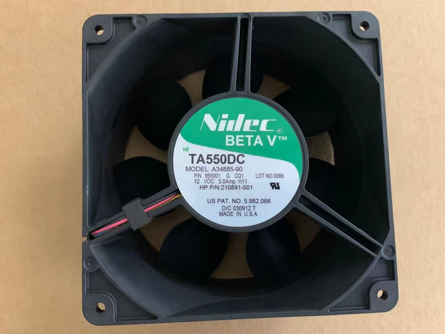 Nidec TA550DC A34885-90 DC12V 5.0A 14070 140мм серверный вентилятор -