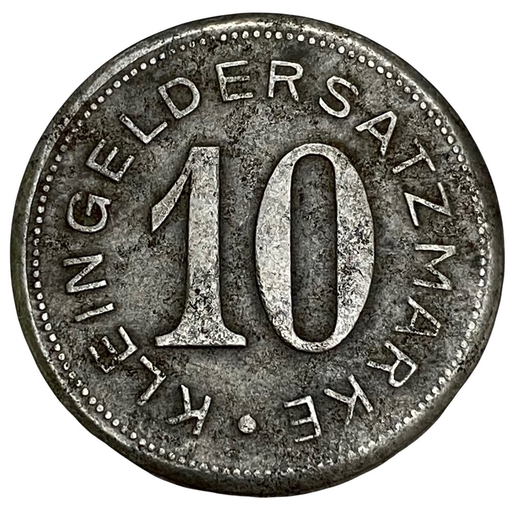 Германия (Веймарская Республика) Пирмазенс 10 пфеннигов 1919 г.