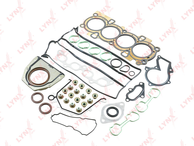 Комплект прокладок двигателя LYNXauto SK-1308. Для: FORD форд Focus(Фокус) I 1.6 98-04 / Fiesta(Фиеста)(JA) 1.6 00-02