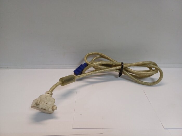 Кабель VGA DVI I угловой