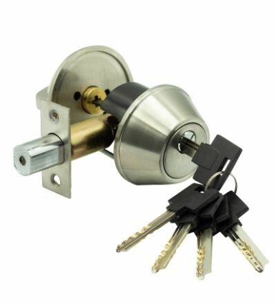 Замок врезной DEADBOLT MASTER LOCK (аналог) универсальный