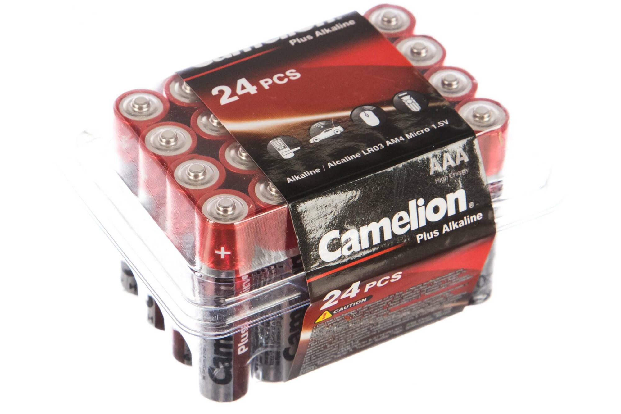 Батарейка 1.5В Camelion, LR03 Plus Alkaline, 7615