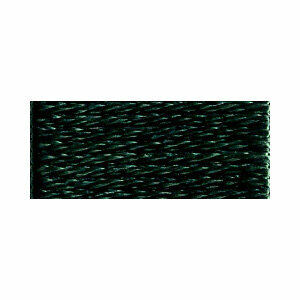 Мулине "DMC" Сатин 100% 100% вискоза 8 м №S0501 т. зеленый