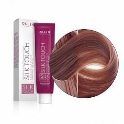 Ollin Silk Touch крем-краска для волос 8/7 светло-русый коричневый 60мл