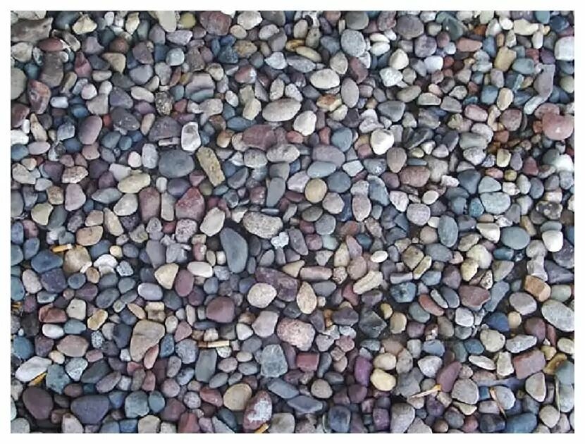 Грунт Bestmineral, для аквариума и террариума, полуокатанный, черно-красный, 2-5мм, 2кг