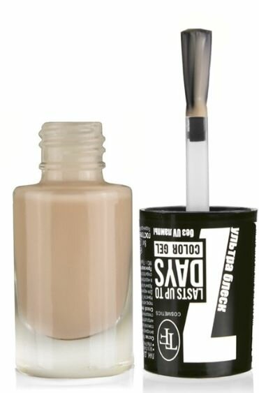 TF cosmetics Лак для ногтей 7 Days, 296 Персиковый беж, 8 мл