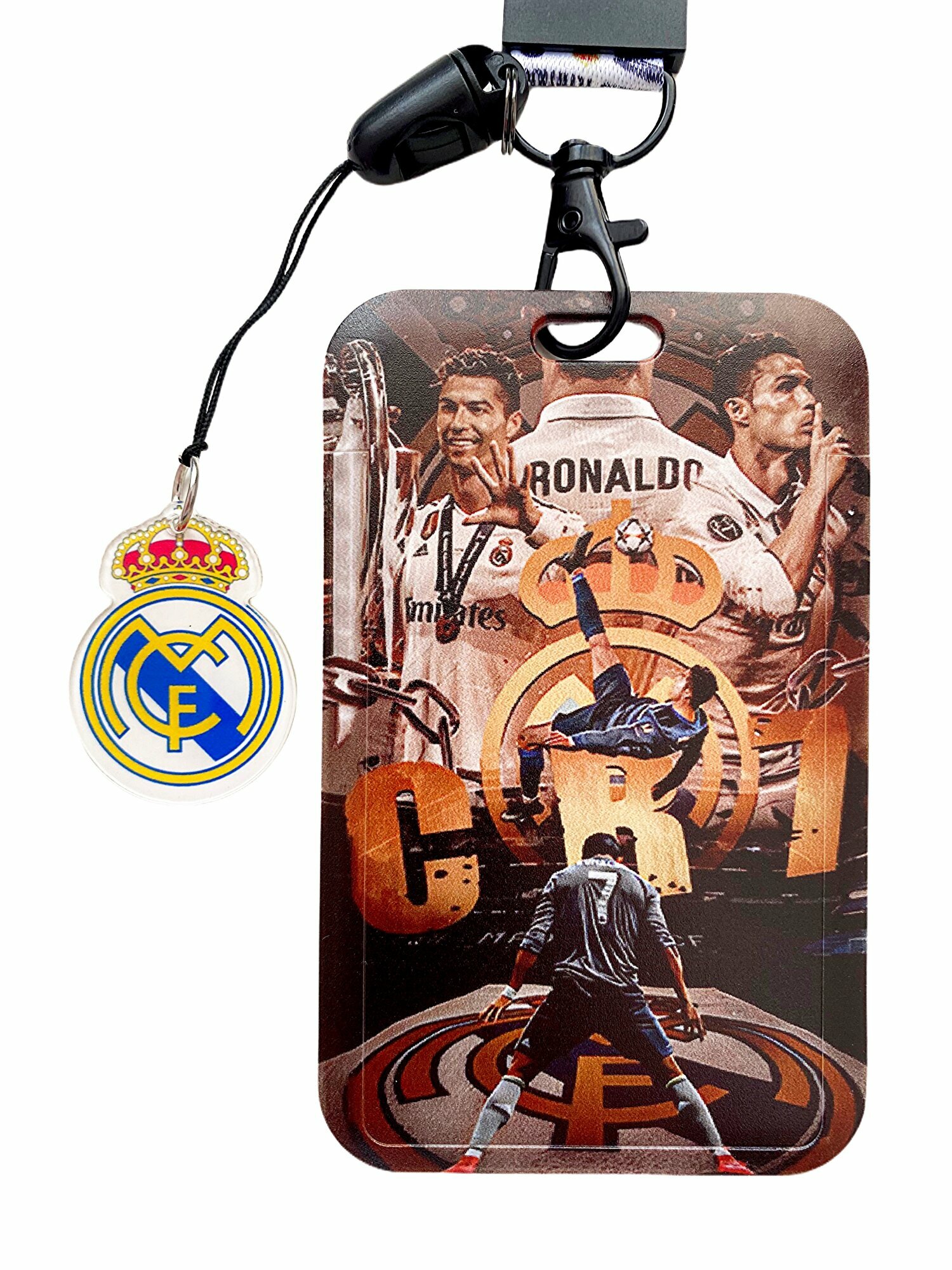 Бейдж для пропуска на ленте Роналду Реал