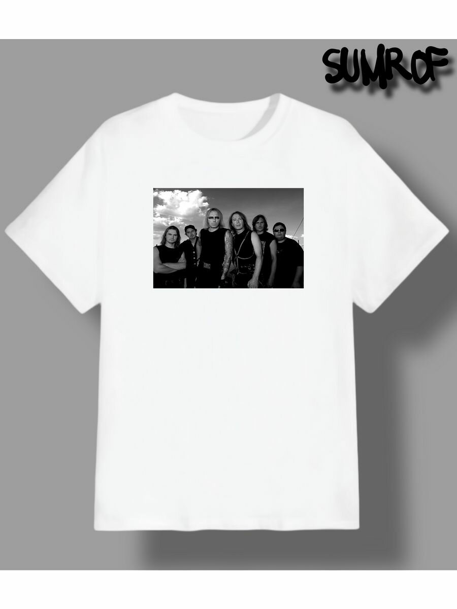 Футболка рок группа алиса