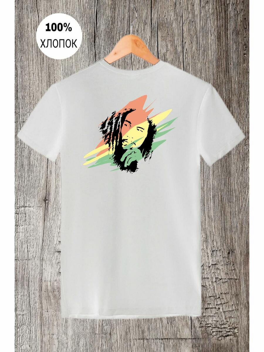 Футболка Арт Боб Марли Bob Marley