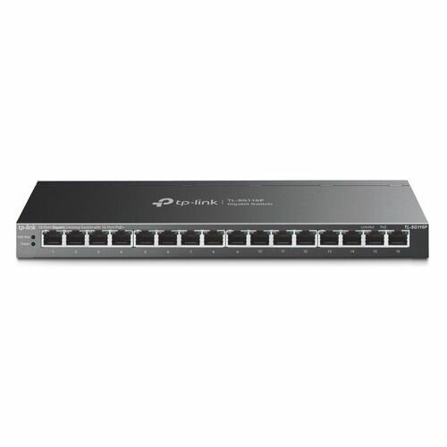 Коммутатор TP-LINK TL-SG116P, неуправляемый