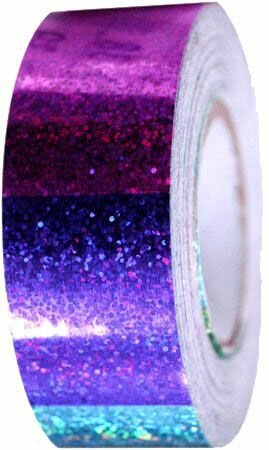 Обмотка PASTORELLI GALAXY 11м для гимнастических обручей булав клейкая с подложкой, 00278 Мультиколор