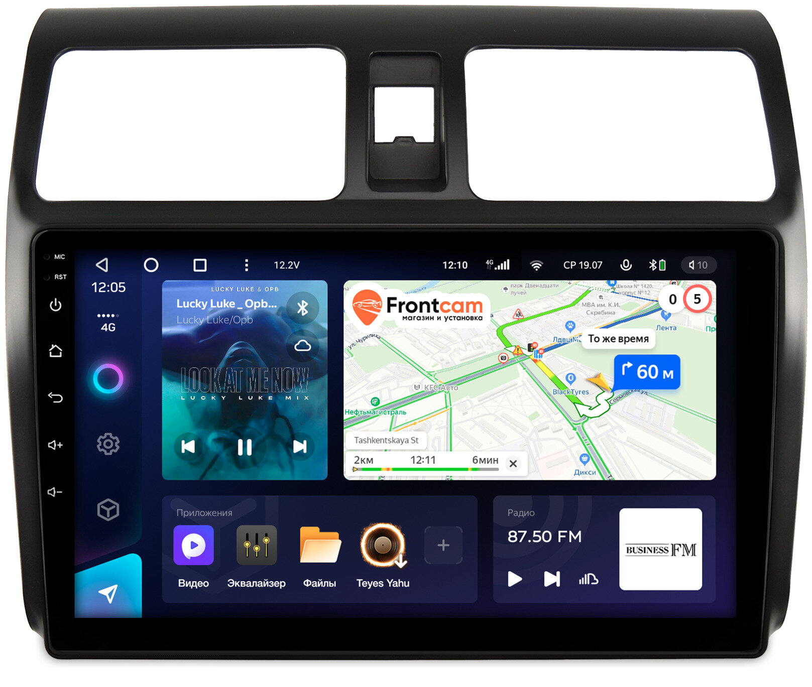 Штатная магнитола Suzuki Swift 3 2004-2011 Teyes CC3L 4/64 10" RM-1024 Android 10 (4G-SIM, DSP, IPS)