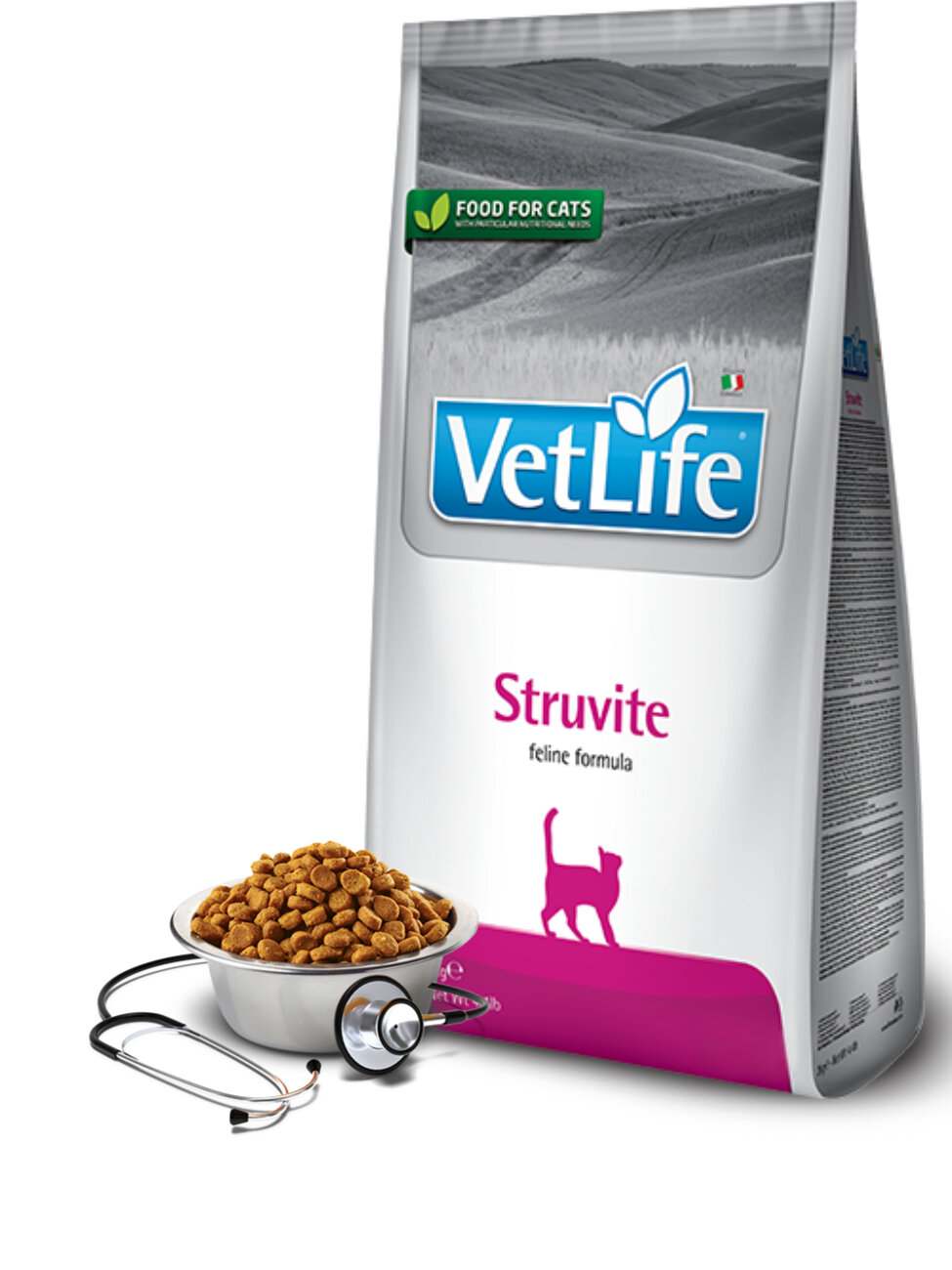 Farmina 2кг Vet Life Cat Struvite при струвитах сухой для кошек