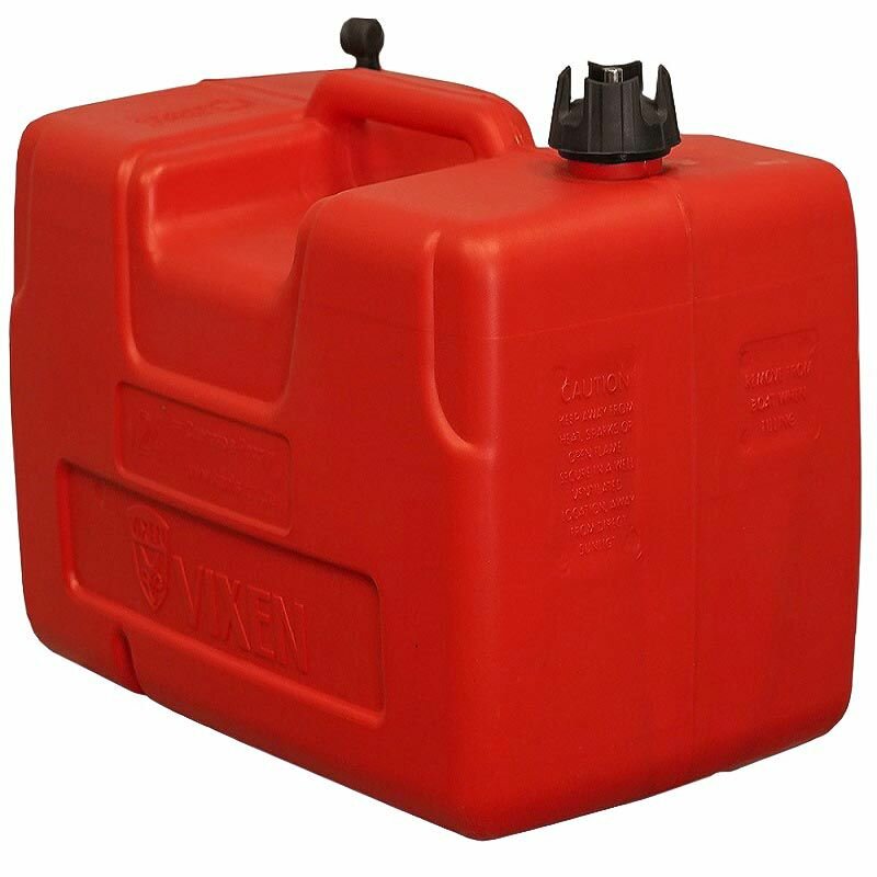 Топливный бак Vixen для лодочного мотора, внешний, 24 литра (Без переходника)