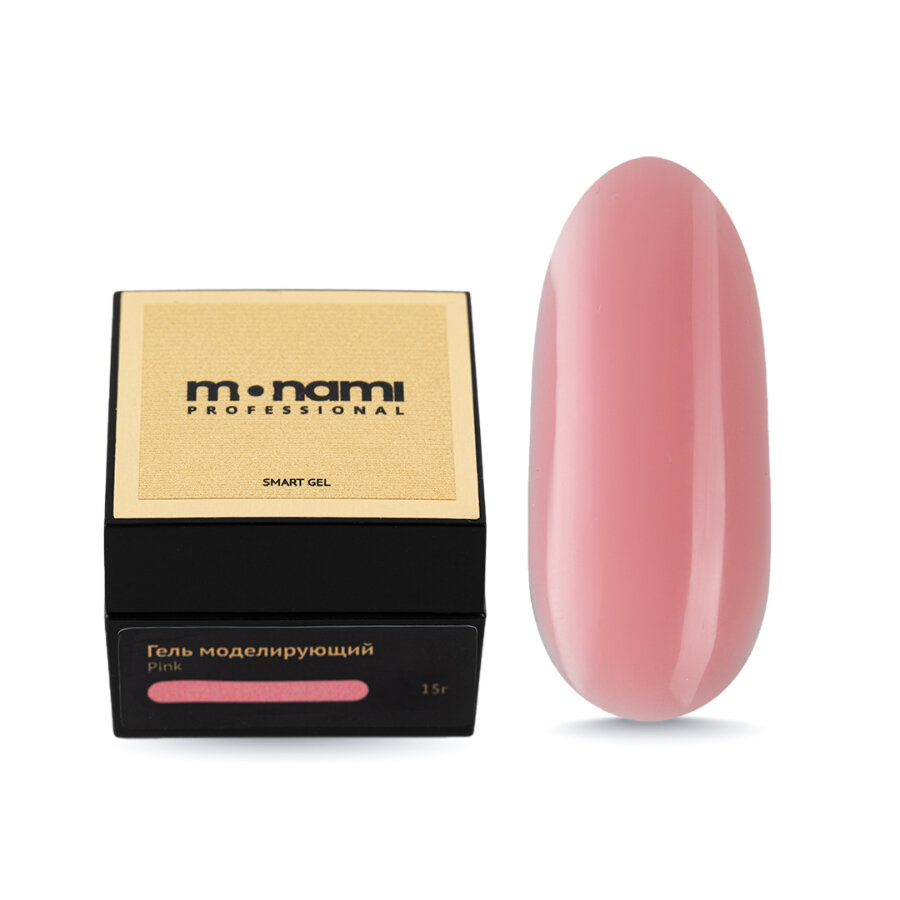 Моделирующий гель Monami Professional Smart Pink, 15 г