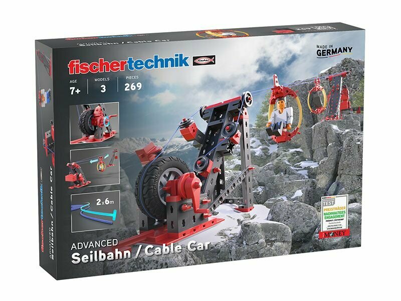 Конструктор фишертехник fischertechnik Канатная дорога