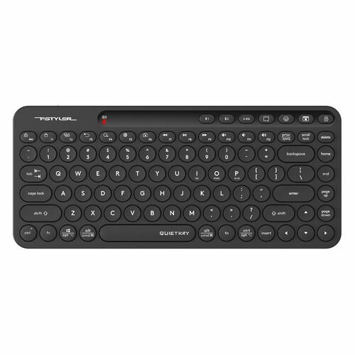 Клавиатура A4TECH Fstyler FBK36C AS, USB, Bluetooth/Радиоканал, черный
