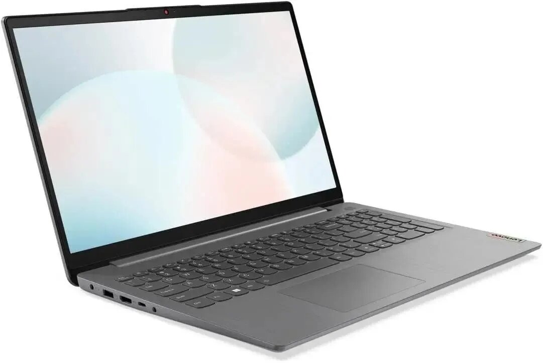 Ноутбук Lenovo IdeaPad 3 15IAU7 i3-1215U 8Gb SSD 256Gb Intel UHD Graphics 15,6 FHD IPS Cam 45Вт*ч No OS Серый 82RK013NRK