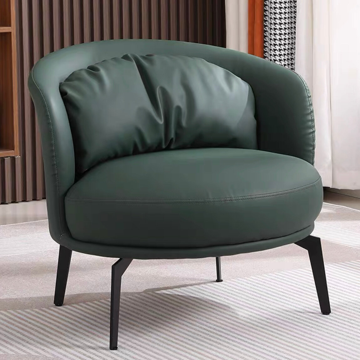 Кресло Rayan (Серо-зеленый)