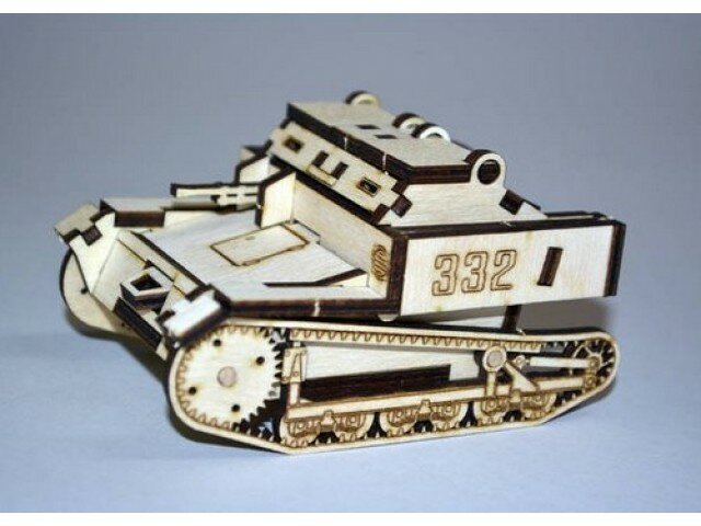 Конструктор деревянный: танкеткаТ-27, Faner kit