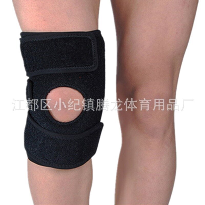 Наколенники Tenglong Sports Tamron, пружинные, для разных видов спорта, черные