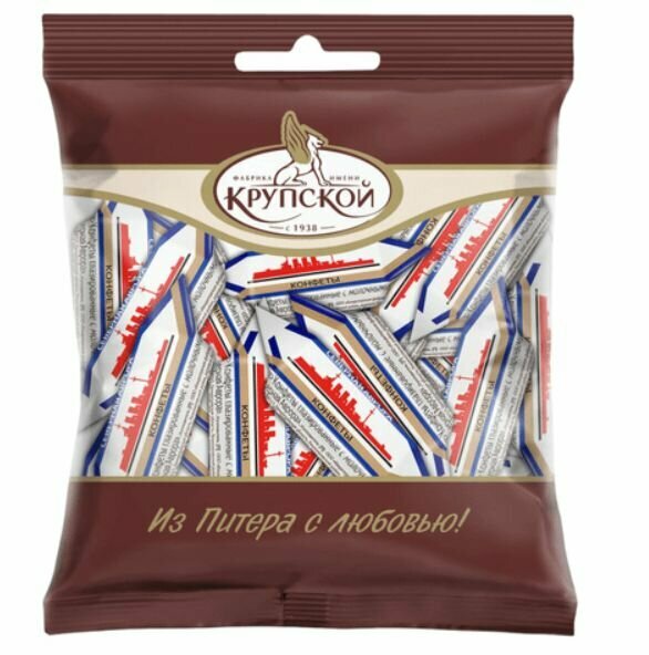 Фабрика имени Крупской Конфеты Северная Аврора 200 гр.