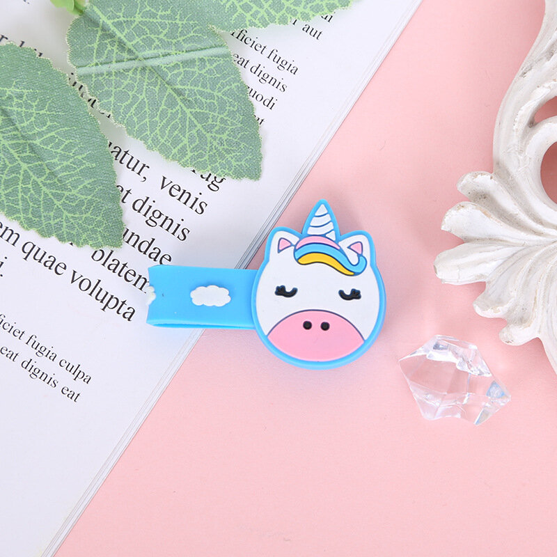 Магнитный кабельный органайзер Doric "Единорог", резина, магнит, для наушников