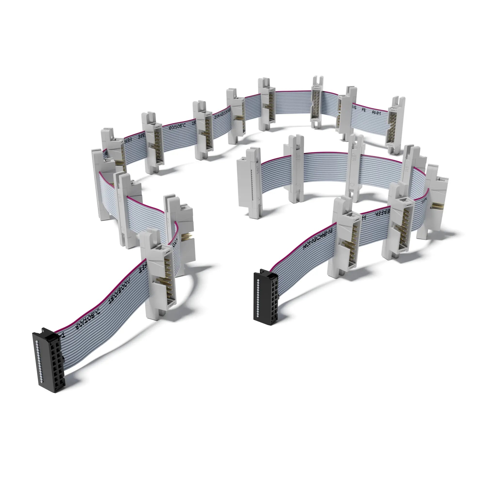 ExcelValley Кабель Flying Bus Board Eurorack 30см 60 cm - 24 inch