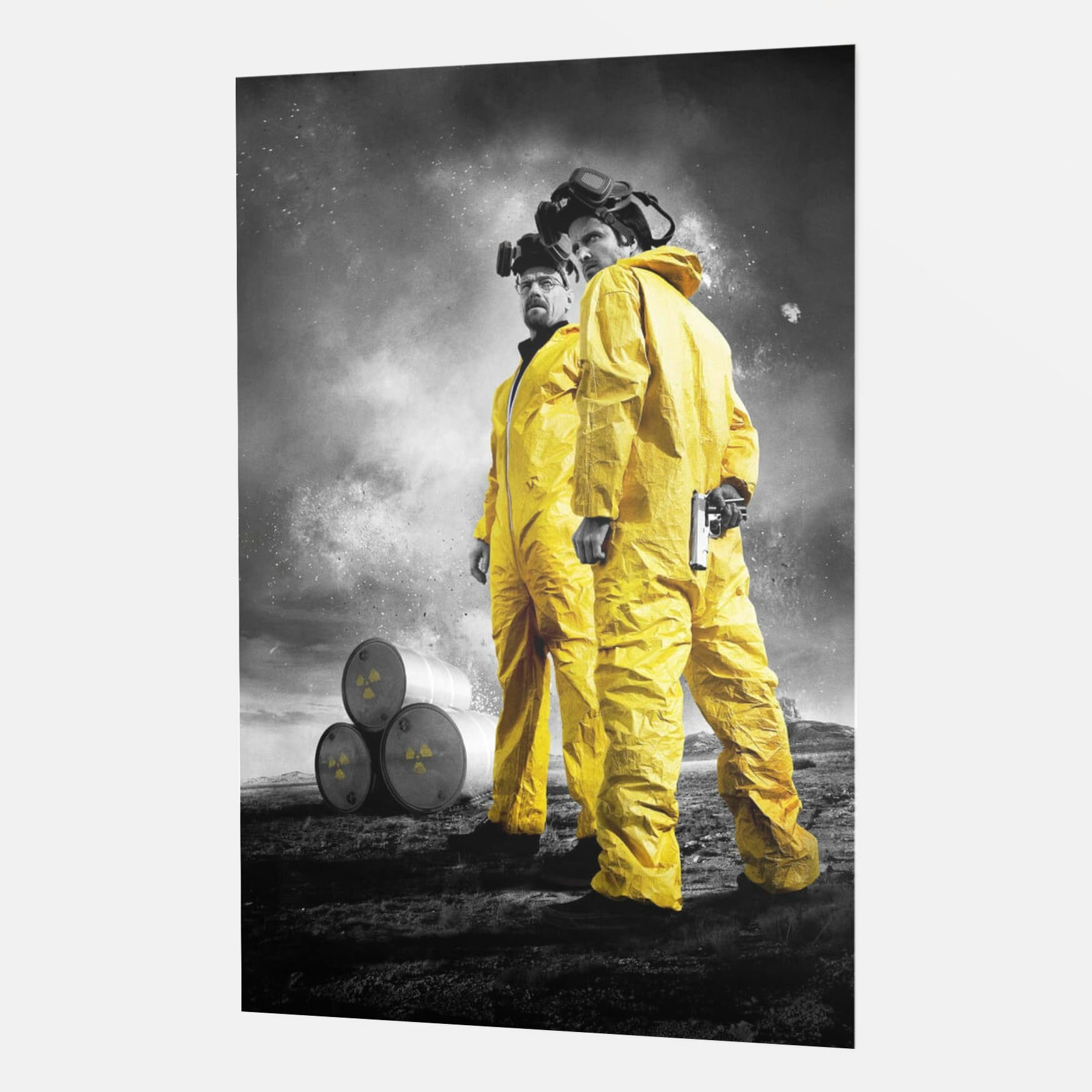 Интерьeрный постер (плакат на стену) по сериалу Во все тяжкие - 40x60 см. - от Poster4me