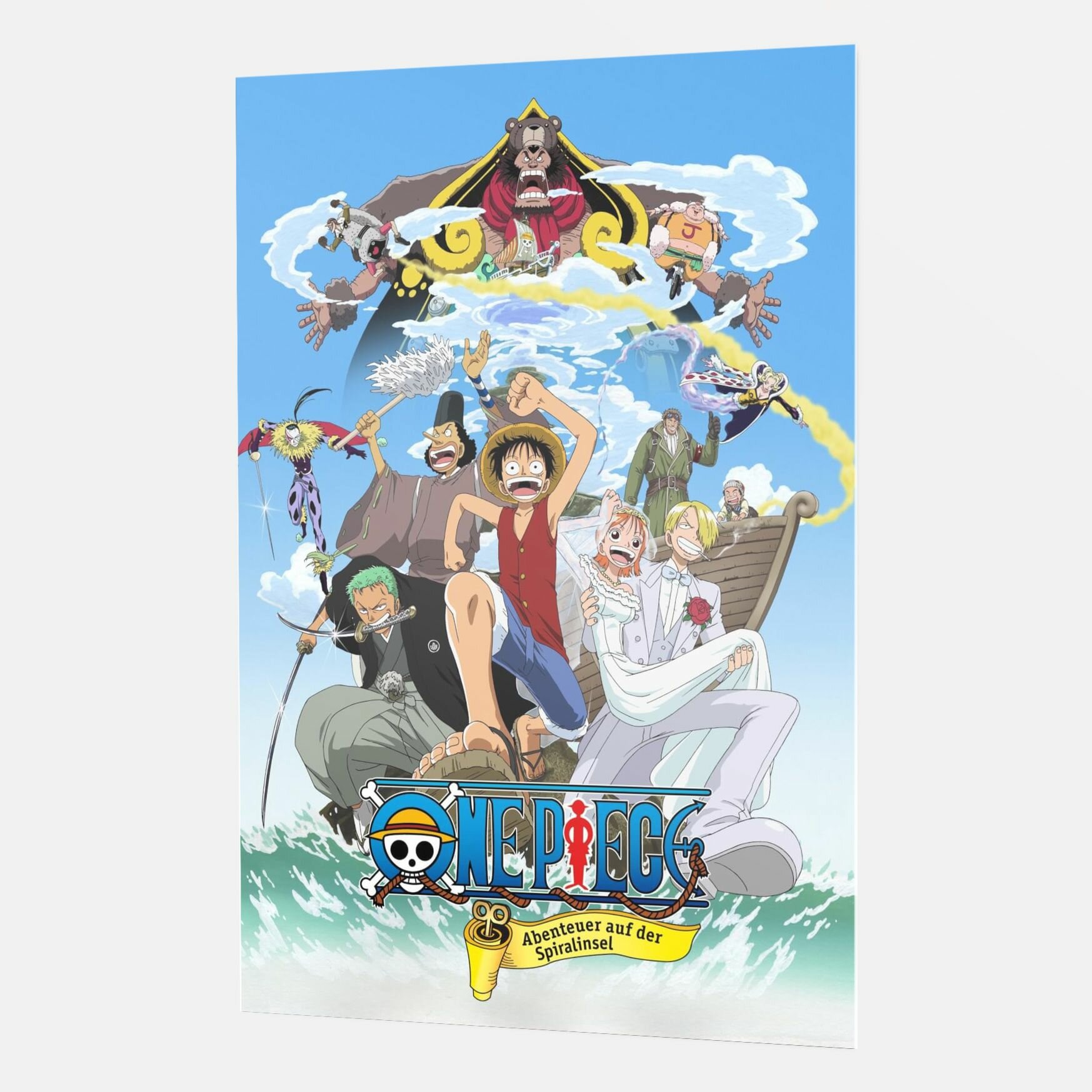Интерьeрный постер (плакат на стену) по аниме Ван-Пис One Piece - 40x60 см. - от Poster4me
