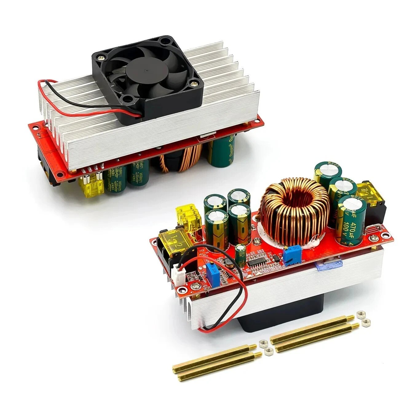 YUN TUDIO 1500W DC-DC повышающий преобразователь