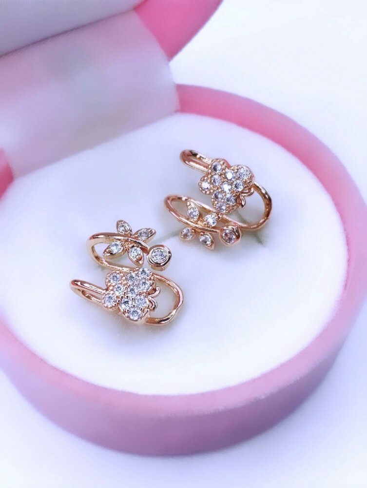 Серьги каффы