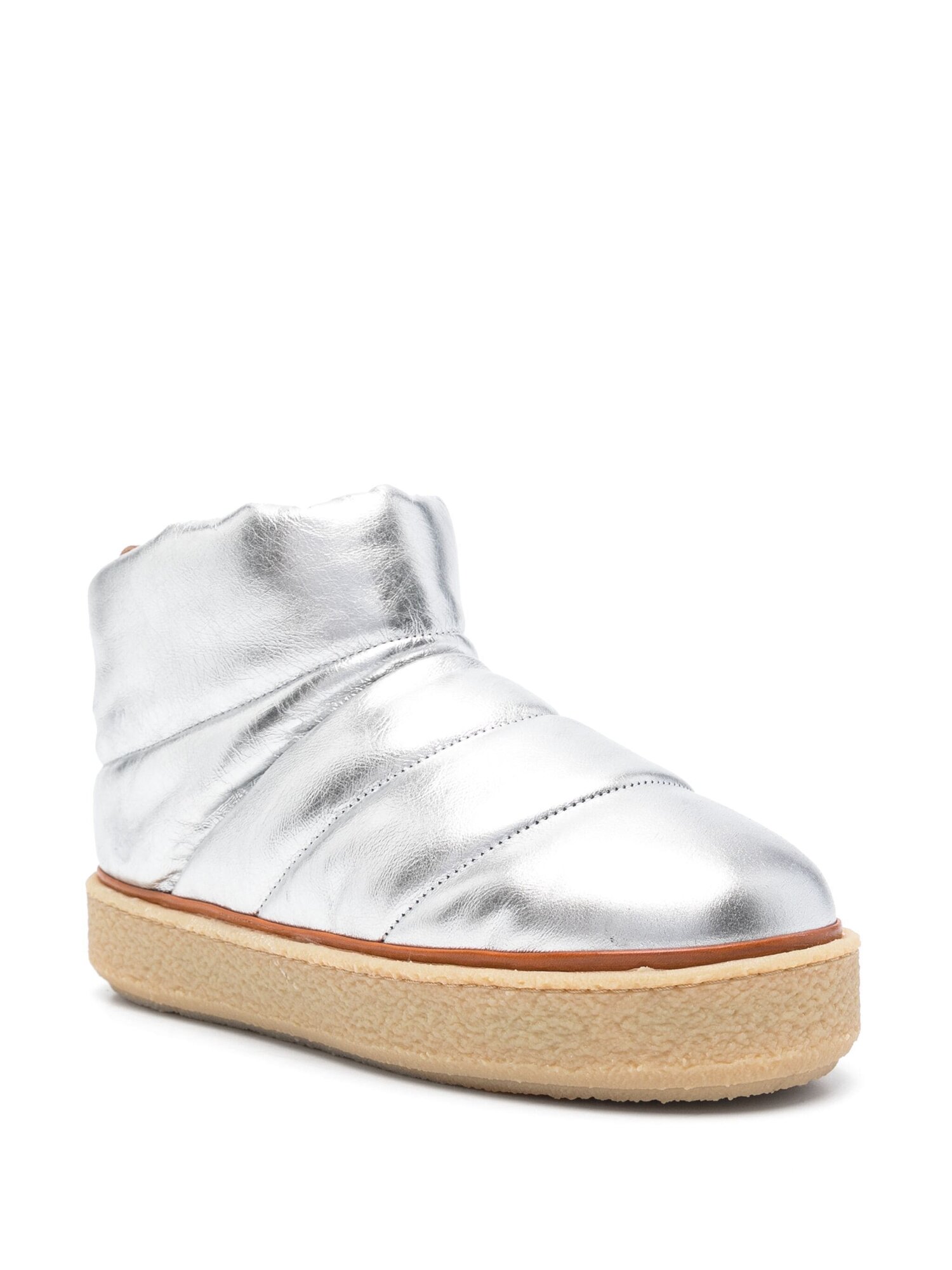Ботильоны Isabel Marant Eskee 55, размер 36, серебристый/красный — фото 1