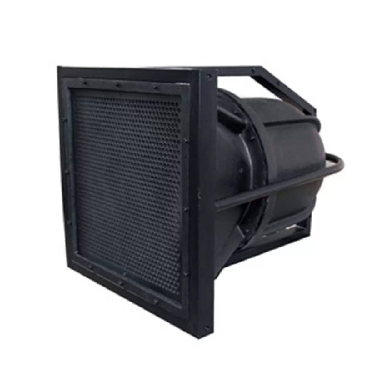 DSSOH-3150 Всепогодный 2-полосный громкоговоритель рупорного типа, 10" + ВЧ-драйвер, 200 Вт/100В, 75гц-18кгц, SPL макс 118dB, корпус из углепластика, стальная рама, черный, 700х490х490 мм, 29 кг DSS