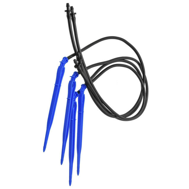 Набор капельниц 4 шт для систем капельного полива с адаптером для сада и огорода