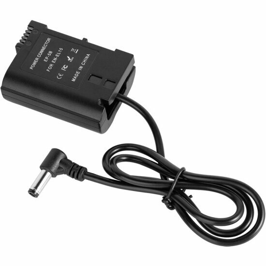 Кабель питания Smallrig 3247 для адаптера DC5521 Dummy Battery EN-EL15